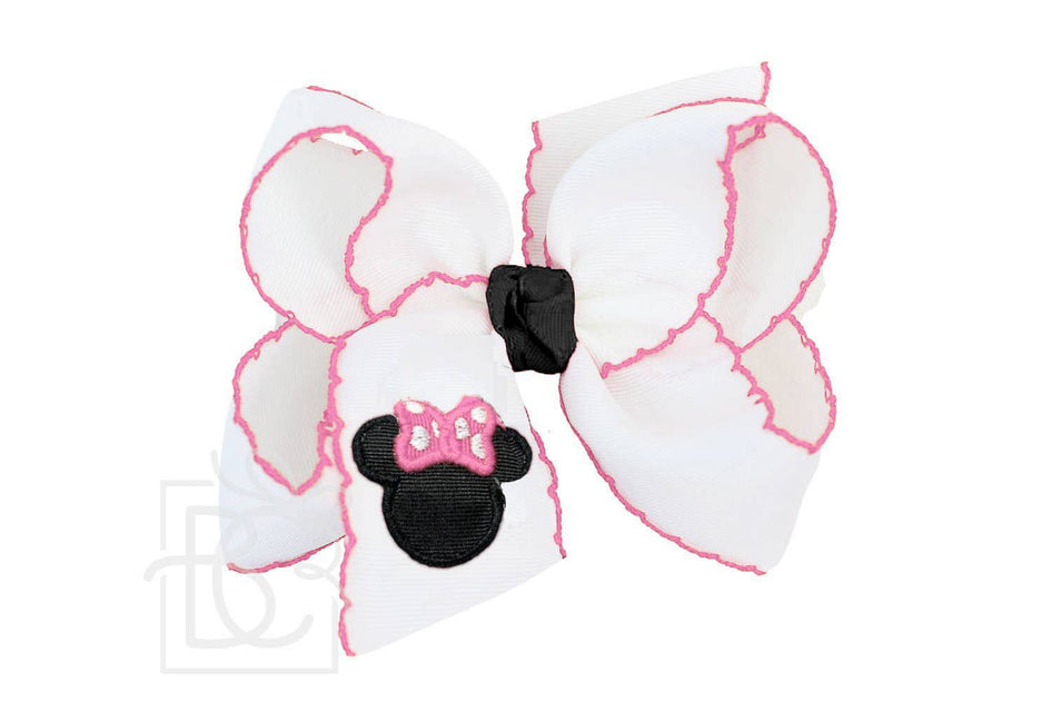 EMBROIDERED FIGURE ON CROCHET EDGE BOWS – Tribute Clothing Co