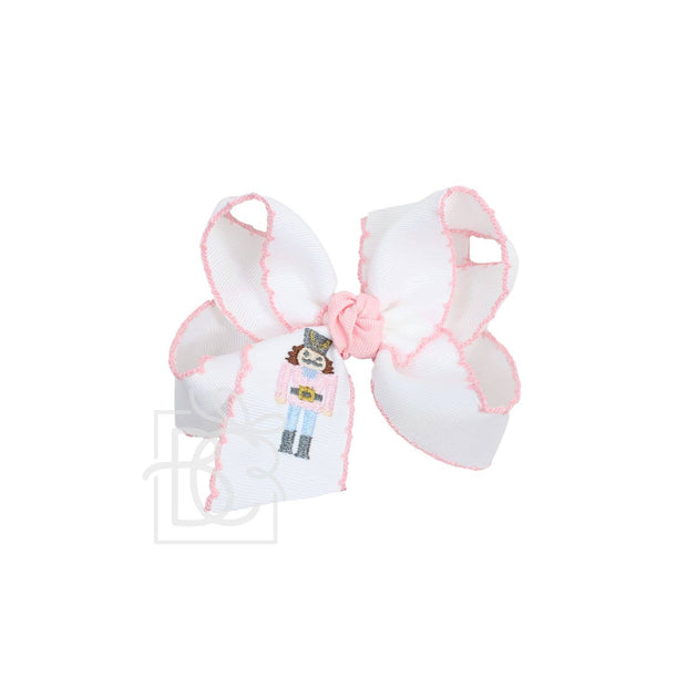 EMBROIDERED NUTCRACKER CROCHET EDGE BOWS – Tribute Clothing Co