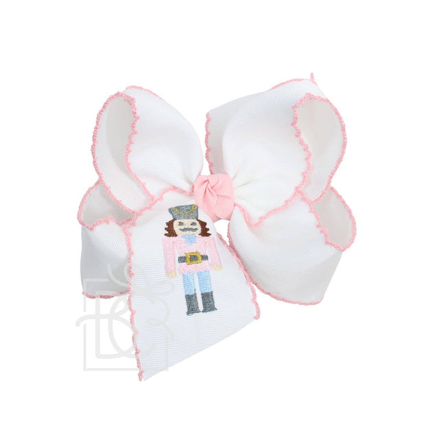 EMBROIDERED NUTCRACKER CROCHET EDGE BOWS – Tribute Clothing Co