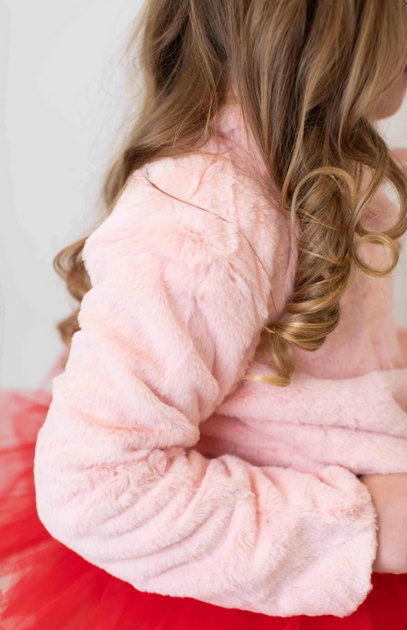 Light Pink Fuzzy Pullover – Tribute Clothing Co